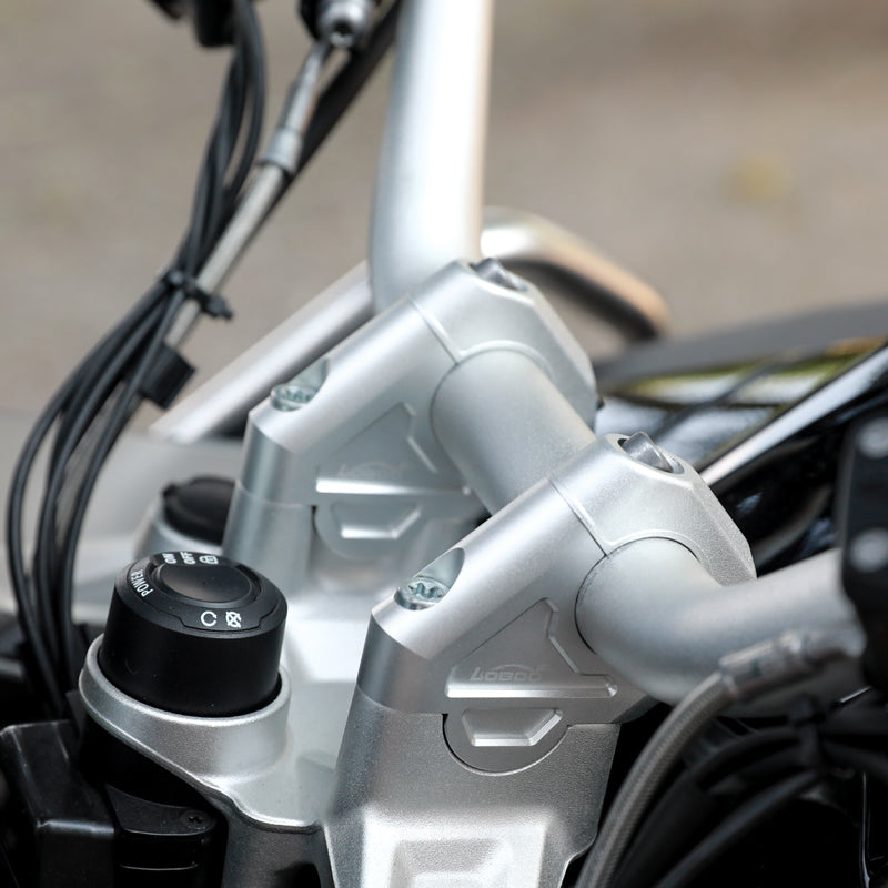 LOBOO Handlebar Risers for BMW R1200GS / R1250GS – 1.18 in Rise, 1.02 ...